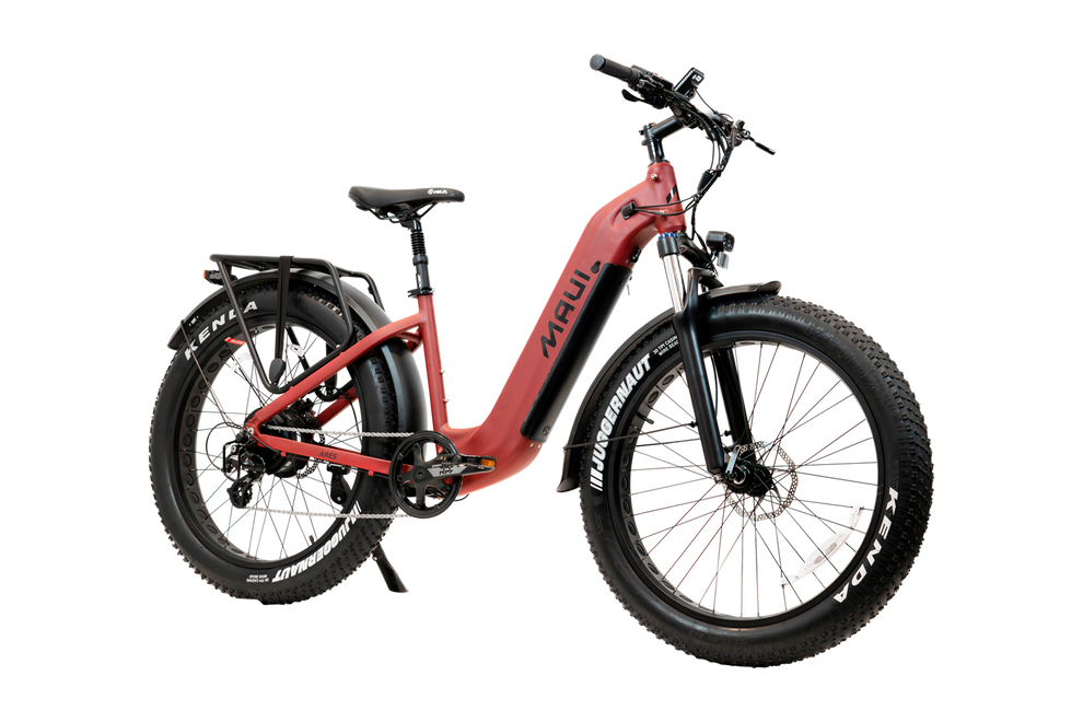 Fat Bronte Electric City Bike Step-Thru | Maui Bikes – Maui Bikes USA